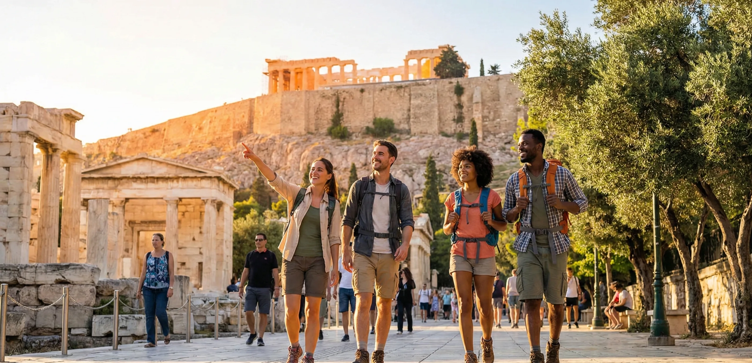 Best Athens Walking Tours: 8 Scenic Routes & Maps 2025